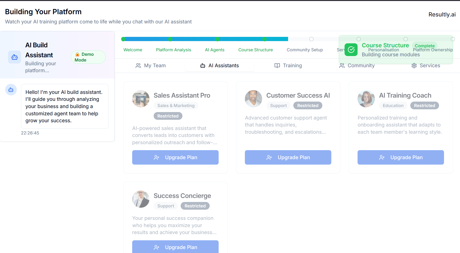 AI-Powered Build Process